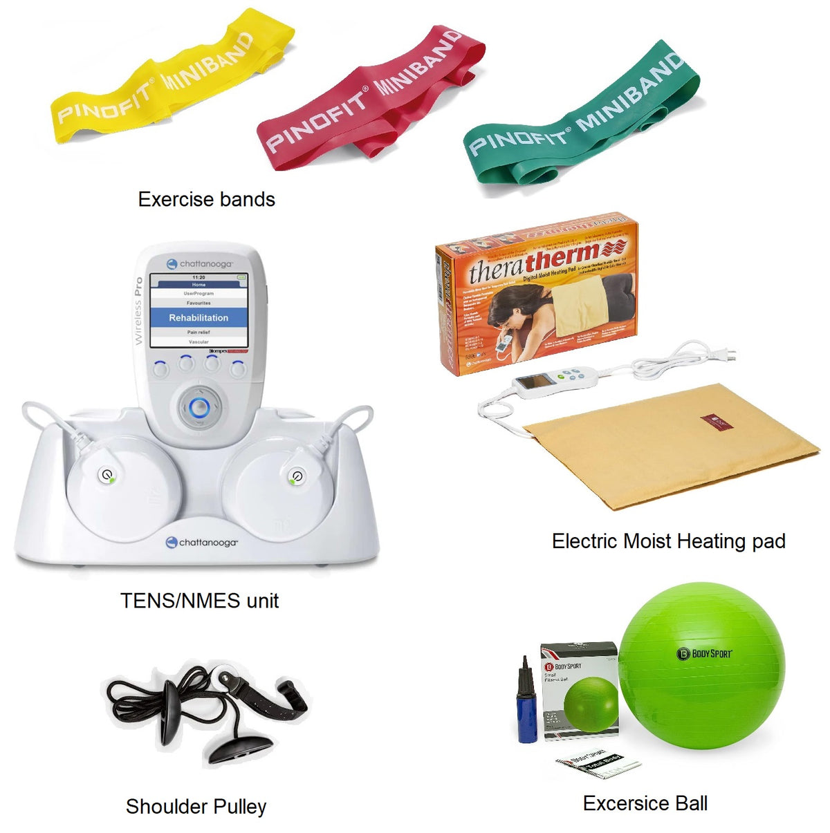Chattanooga 2 Channel Wireless NMES / TENS - BUNDLE PACK – Physio supplies canada